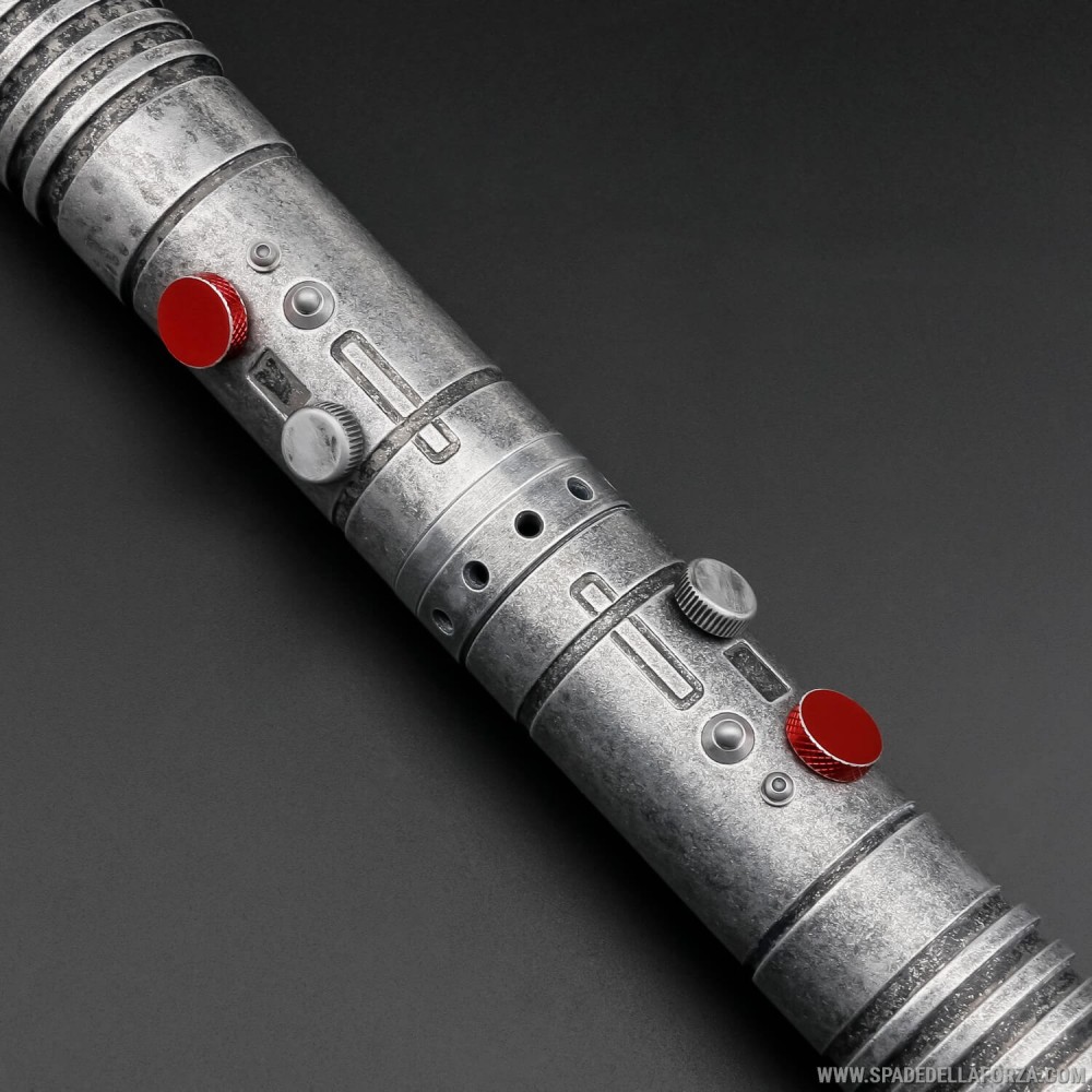 Double replica combat lightsaber. Darth Maul aged version