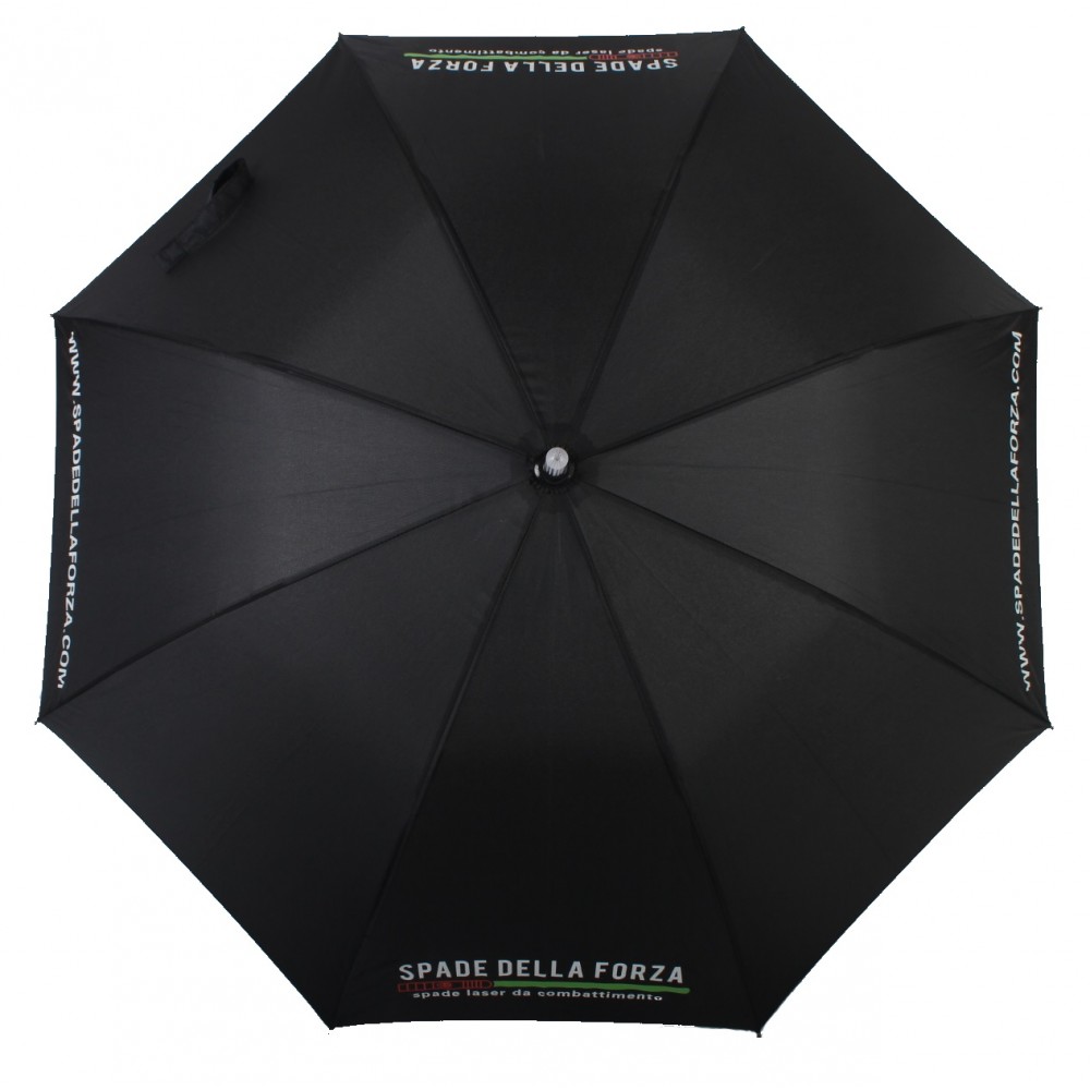 Bright black lightsaber umbrella with 7 colors! and flashlight.